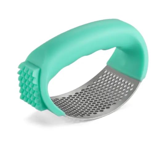 Buy Stainless Steel Hand Garlic Press Rocker, Garlic Mincer, Chopper ...