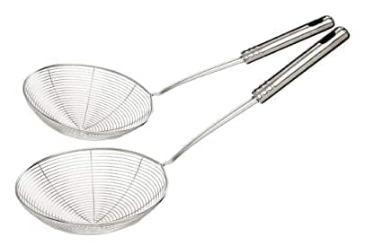 Stainless Steel Heavy Frying Strainer DEEP Fry/MESH Strainer/JHARA/Puri ...
