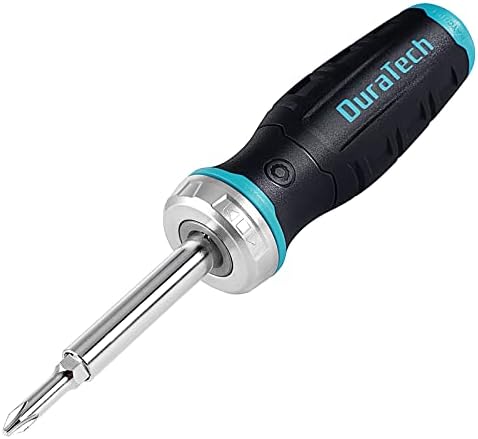 قیمت و خرید DURATECH Ratcheting Screwdriver, 6-in-1 Multi-Bit Screw ...
