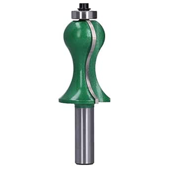 12mm Shank Half Round Wood Router Bit | YG6 Alloy & 45# Carbon Steel ...