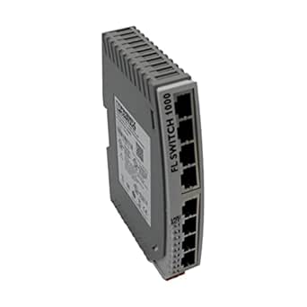 Amazon.com: PHOENIX CONTACT 1085256, Industrial Ethernet Switch, 8 ...
