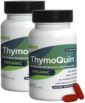 Amazon.com: ThymoQuin Organic Cold-Pressed Black Seed Oil Capsules for ...