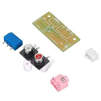 Input Output Adapter Wiring Lead Plate Kit Board 3.5mm Plug Socket PCB ...