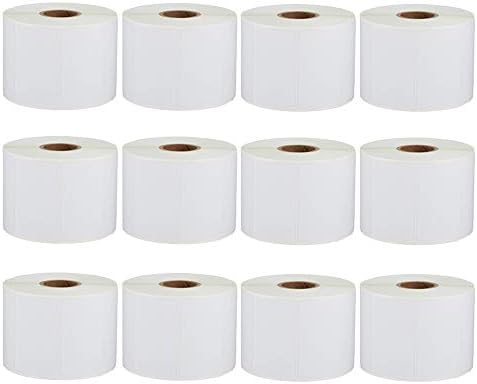 Amazon.com : RBHK 12 Rolls Direct Thermal Labels 2-1/4'' x 1-1/4 ...