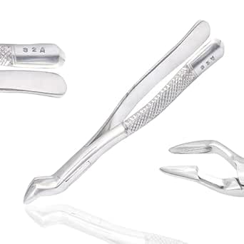 Amazon.com: AAPROTOOLS German Grade EXTRACTING Forceps # 32A Dental ...