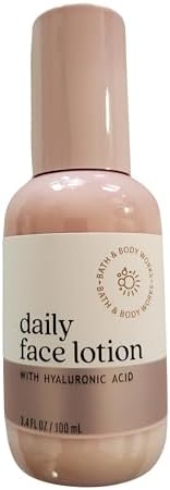 Amazon.com: Bath and Body Works Daily Face Lotion With Hyaluronic Acid ...