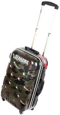 Seahawk II luggage - wheeled trolley case 20" (small) green camo ...