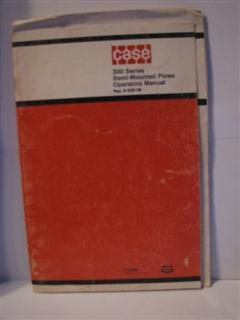 Case 300 series semi-mounted plows operators manual by J I case: Amazon ...