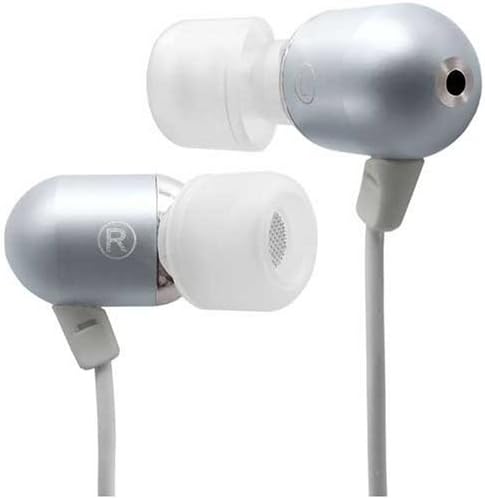 Amazon.com: Radius Atomic Bass Aluminum Earbuds - Color Silver ...