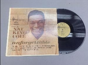 Nat King Cole, "Unforgettable" - Vinyl LP Record: Nat King Cole: Amazon ...