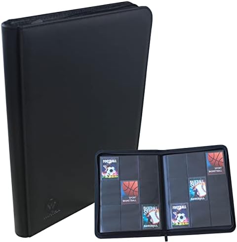 Amazon.com: TCGUARD Trading Card Binder, 9 Side Loading Pocket Card ...