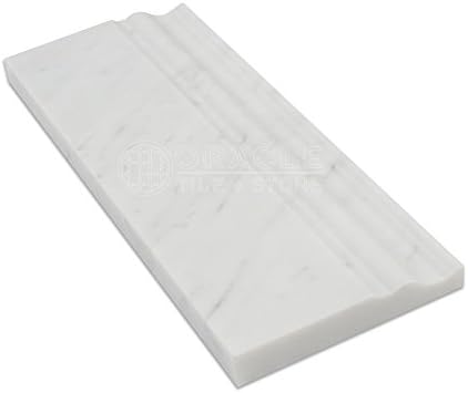 Amazon.com: Lovdeco 4 PCS Marble Baseboard for Kitchen Bathroom Floor ...