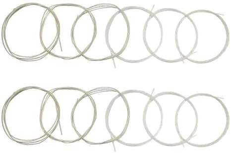 Amazon.com: TUOREN 2 Sets of 6 String Guitar Strings Replacement Parts ...