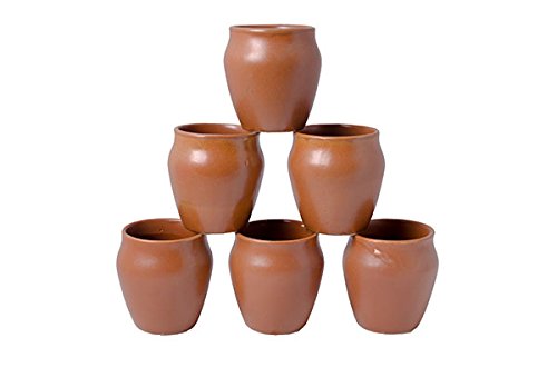 Buy Porcelain 6 Pc Kulhar Kulhad Cups Online at Low Prices in India ...