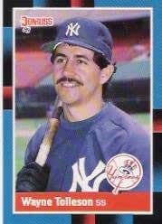 Amazon.com: 1988 Donruss Baseball Card #154 Wayne Tolleson ...