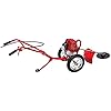 Amazon.com : Walk Behind Weed Wacker Gas Powered 2-Stroke Lawn Mower, 2 ...
