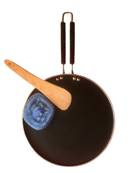 Buy Tanish Trading Roti Tawa With Steel Handle Aluminium Chapati Tawa ...