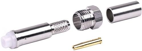 Amazon.com: New FME Female Crimp Connector for RG Sized Cable : Electronics