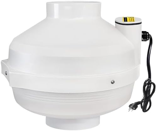 Amazon.com: Rysmirs 4 to 3 inch Radon Mitigation Fan System Kit - Ultra ...