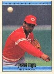 Amazon.com: 1992 Donruss Baseball Card #223 Jose Rijo : Collectibles ...