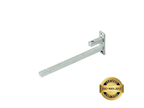 Steel Adjustable F Bracket 3" (10 mm) (Pack of 10 pcs) : Amazon.in ...