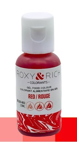 Amazon.com : Roxy & Rich Oil-Based Gel Food Colors, 20 Milliliters Red ...