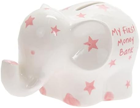 Tiny Tatty Teddy Money Box,Blue,grey,19cm : Amazon.co.uk: Home & Kitchen