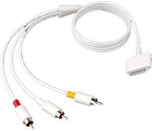 Amazon.com: AV Cable (Audio/Video) Docking Type for Creative Zen Vision ...