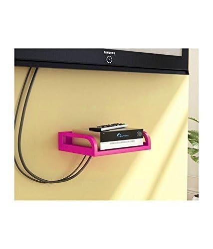 WOODENYA Engineered Wood Set Top Box Stand Wall Mount for Home Wall ...