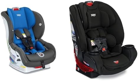 Amazon.com : Britax Marathon Clicktight Convertible Car Seat, Mod Blue ...
