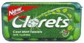 Clorets Cool Mint Tablet Candy - Cool Mint Flavored 35 Tablet , 13.3g ...