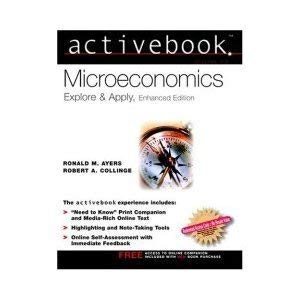Microeconomics Active Book Enhanced With Onekey Coursecompass: Ayers ...