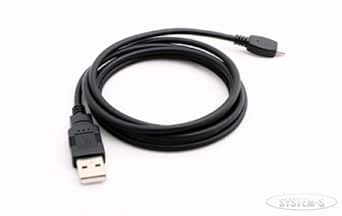 System-S USB Data and Charging Cable for SanDisk Sansa Clip 2GB 4GB 8GB ...