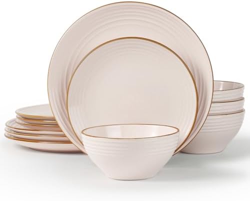 Amazon.com: Plaskidy Kids Dinnerware Set for 4-24 Piece Plastic ...