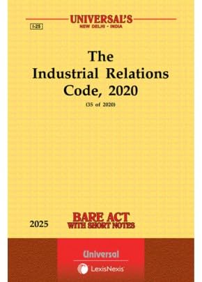 Buy The Industrial Relations Code, 2020 Book Online at Low Prices in India | The Industrial ...