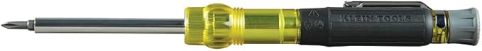 Klein Tools 32613 Multi-Bit Screwdriver, Precision HVAC 3-in-1 Pocket ...