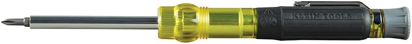 Klein Tools 32613 Multi-Bit Screwdriver, Precision HVAC 3-in-1 Pocket ...