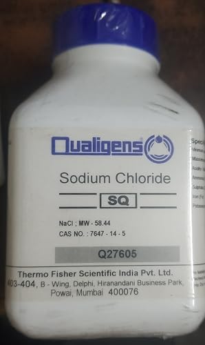 Sodium Chloride (NaCl, 500g) SPECTRUM : Amazon.in: Industrial & Scientific