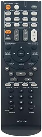 Amazon.com: RC-737M Replace Remote Control fit for Onkyo Home Theater ...
