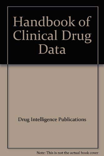 Buy Handbook of Clinical Drug Data Book Online at Low Prices in India ...