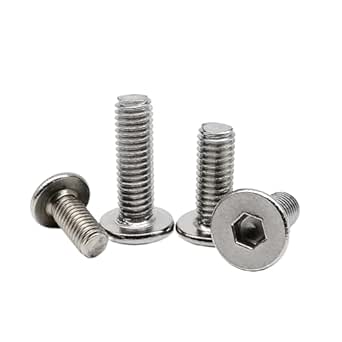 Amazon.co.jp: Ctongrun-Cylindrical Bolts M3 M4 M5 M6 M8 Length 6-50mm 304 Stainless Steel Hex ...