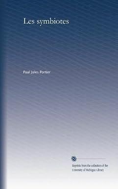 Amazon.com: Les symbiotes (French Edition): Portier, Paul Jules: Books