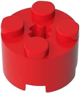 Amazon.com: BrickBuddy Gobricks GDS-607 Brick Round 2 x 2 with Axle ...