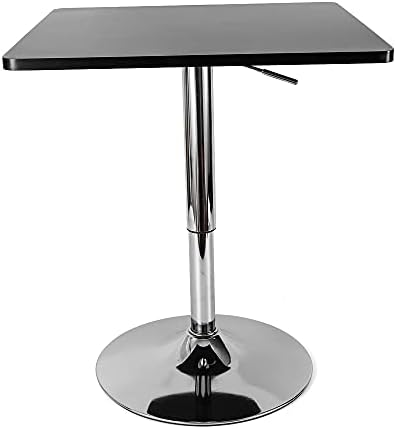 Amazon.com - Roundhill Furniture Belham Square Top Adjustable Height ...
