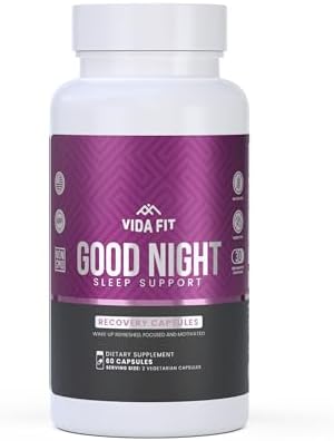 Amazon.com: 8-IN-1 All-Natural Sleep Aid Supplement for Recovery ...