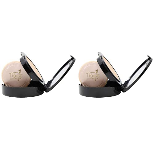 Amazon.com : Maja Pressed Compact Powder, Creme Powder for Flawless ...
