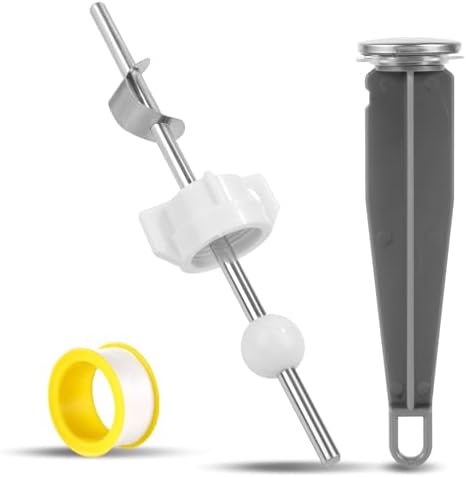 Pivot Rod Bathroom Sink Pop Up Stopper Compatible with 88994 Moen Drain ...