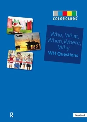 Amazon.com: Who, What, When, Where Colorcards -Interrogative Pronouns ...