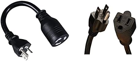 Amazon.com: Tripp Lite Heavy-Duty Power Adapter Cord 20A, 12AWG 6-in ...