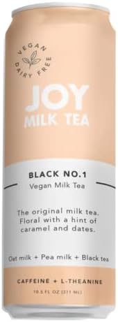Amazon.com : Joy Milk Tea, Dairy Free Vegan Milk Tea, 11 Ounce Cans ...